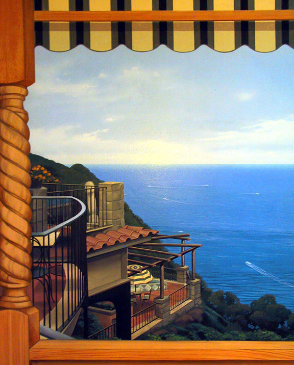 The John Ban Mural -the city of Dubrovnik