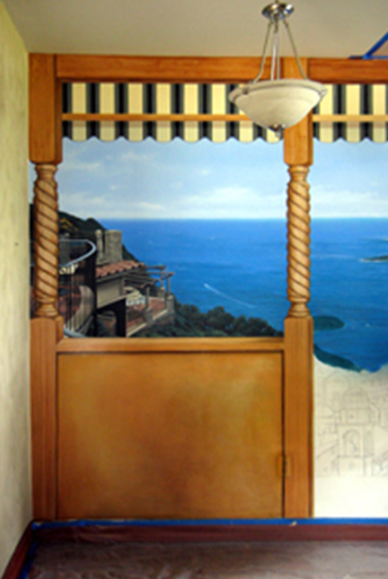 The John Ban Mural -the city of Dubrovnik